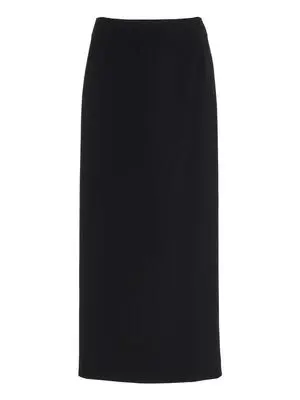 Gabriela Hearst Manuela Midi Skirt - Black