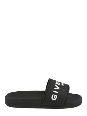 GIVENCHY Logo Signature Slides