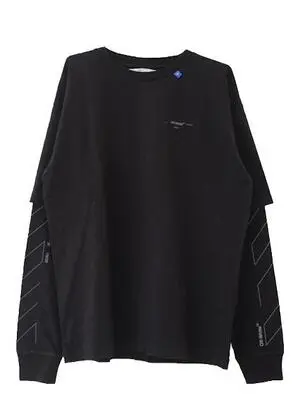 OFF-WHITE Offwhite Diag Unfinished T-shirt