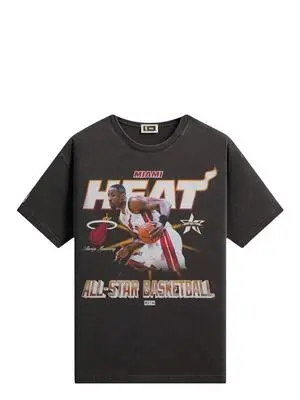 Kith Nba Allstar Miami Heat Alonzo Mourning Vintage Tee Shirt - Black