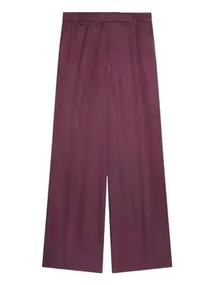 Dries Van Noten Wide-leg Trousers - Purple