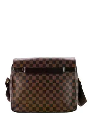 LOUIS VUITTON Shelton Messenger Bag Damier Mm Crossbody - Brown