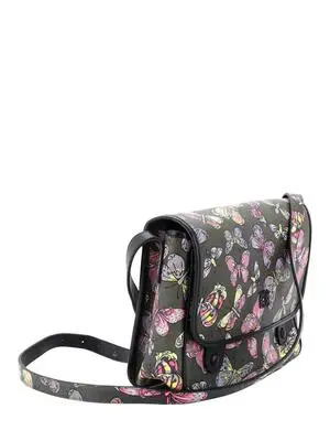 Loewe Messenger Bag Printed Leather Small - Green