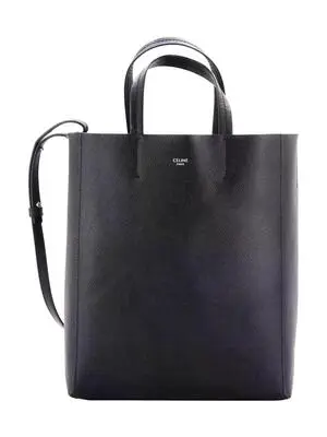 Celine Vertical Cabas Small Tote Bag - Black