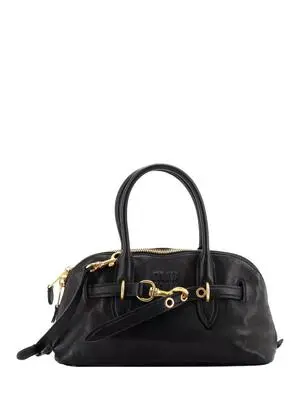 Miu Miu Aventure Top Handle Satchel - Black