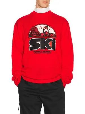 Perfect Moment Pullover - Red