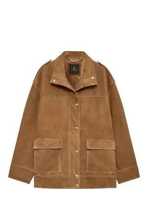 ANINE BING Roux Military Jacket - Brown