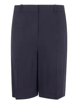 TOTEME Wide Fluid Shorts - Black