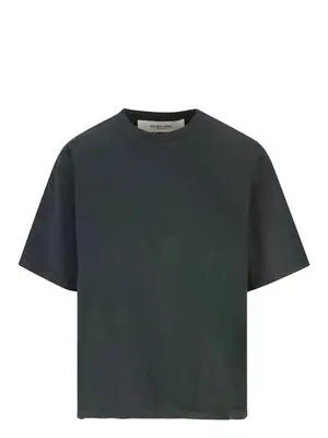 GOLDEN GOOSE Logo Appliqué T-shirt - Grey