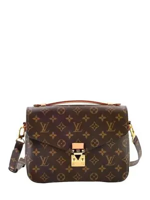 LOUIS VUITTON Pochette Metis Monogram Canvas - Brown
