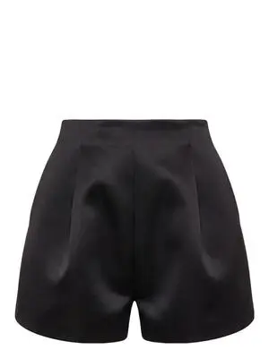 Ulla Johnson Isa Satin Shorts - Noir