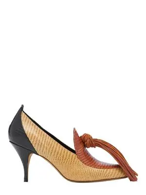 Ulla Johnson Tassel Pump - Bisque
