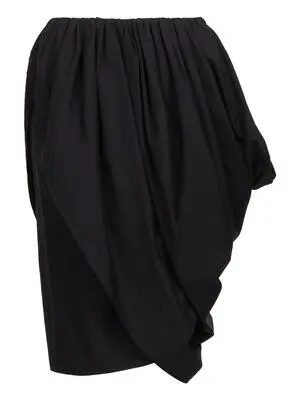 Chloé Knee-length Wrap Skirt - Black