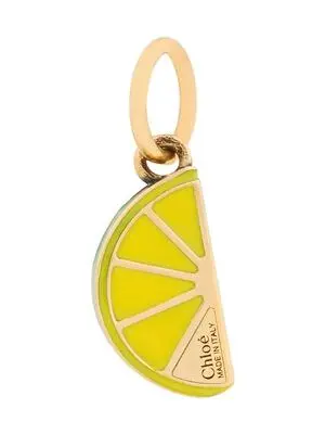Chloé Lemon Slice Charm - Gold Color