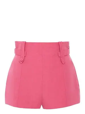 Chloé High-rise Mini Shorts - Raspberry Sorbet