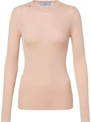 Prada Virgin Wool Sweater - Pink