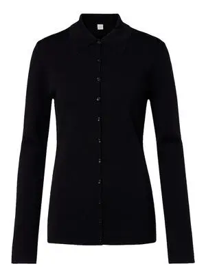TOTEME Knitted Cardigan - Black