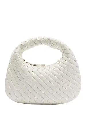 Bottega Veneta Leather Top-handle Bag - White