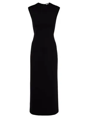 FFORME Jersey Midi Dress - Black