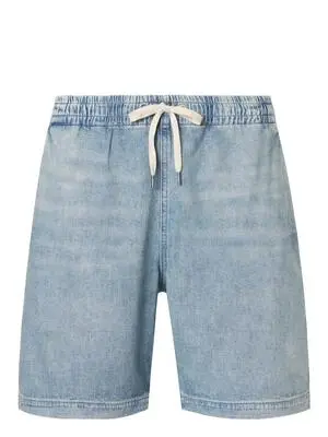 Polo Ralph Lauren Faded Denim Shorts - Blue