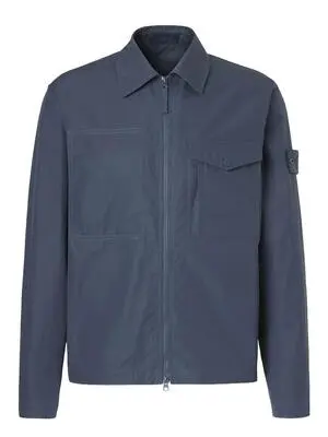 Stone Island Compass Cotton Jacket - Blue