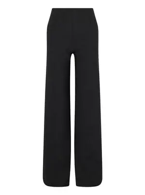 Gucci Wool-blend Straight-leg Trousers - Black