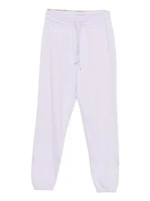 Adidas By Stella McCartney Cotton Sweatpants - Purple