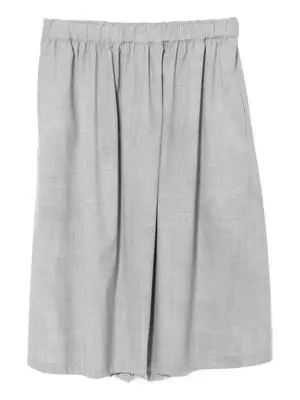 Comme Des Garçons Drawstring Pleated Skirt - Grey