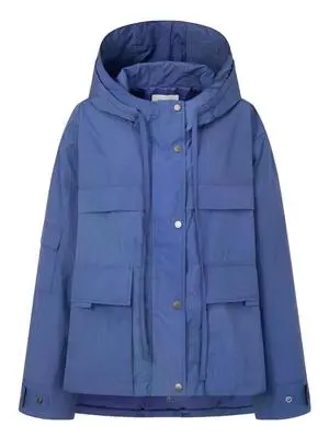 STUDIO TOMBOY Hooded Utility Jacket - Blue