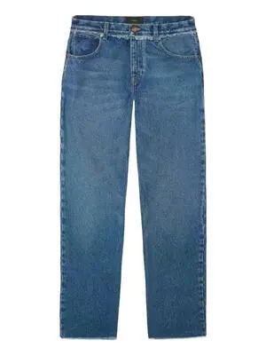 Alanui Fringed Jeans - Blue