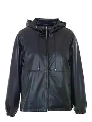 DUNST Hooded Zip Jacket - Black