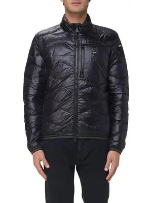 BLAUER. Padded Nylon Down Jacket - Black