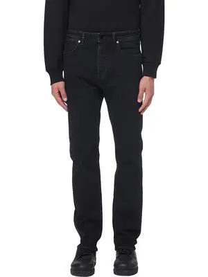 Stone Island Straight Leg Denim Jeans - Black