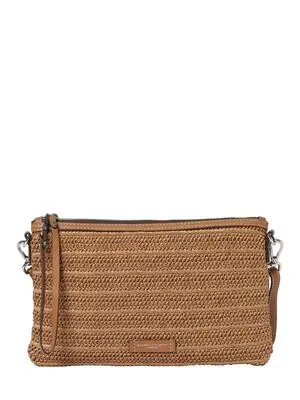 GIANNI CHIARINI Raffia Clutch - Leather