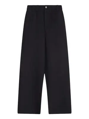 THE ELDER STATESMAN Pashmina Norm Pant - Black