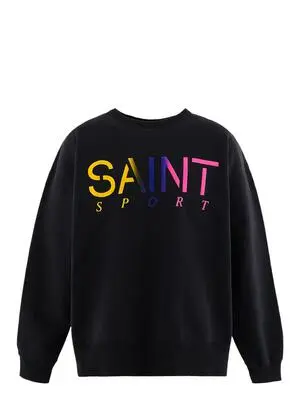 SAINT MXXXXXX Saint Sport Crew Neck - Black