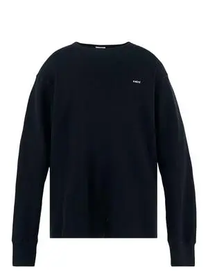 SAINT MXXXXXX Thermal Long-sleeve Tee - Black
