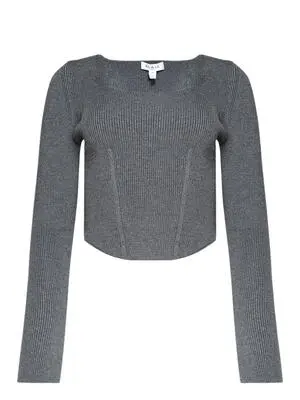 Alaïa Corset Top - Grey