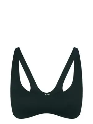 NIKESKIMS Matte Shaping Scoop Bra 'dark Teal/dark Teal - Blue