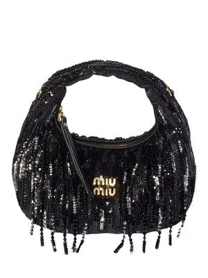 MIU MIU Beads Ricamo Bag