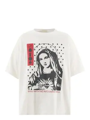 SAINT MXXXXXX Maria Short-sleeve Tee - White