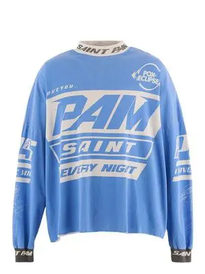 SAINT MXXXXXX Long-sleeve Tee - Blue