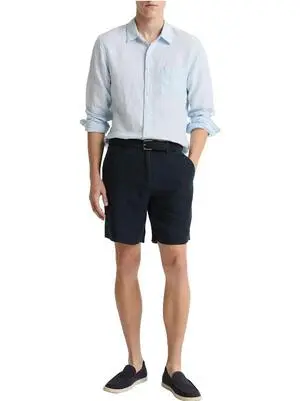 Vince Hemp Flap-pocket Short - Black