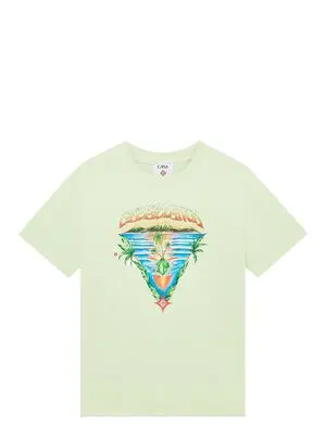 Casablanca Innocence Triangle T-shirt - Green