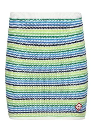 Casablanca Striped Skirt - Multicolor