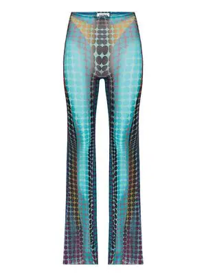 JEAN PAUL GAULTIER Re-edition Flare Trousers - Multicolor