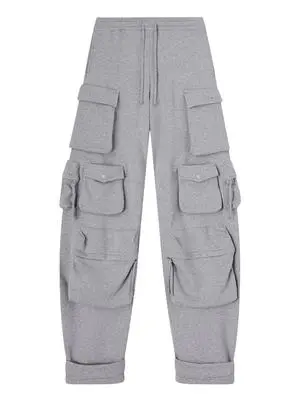 Attico American Fleece Long Pant - Grey