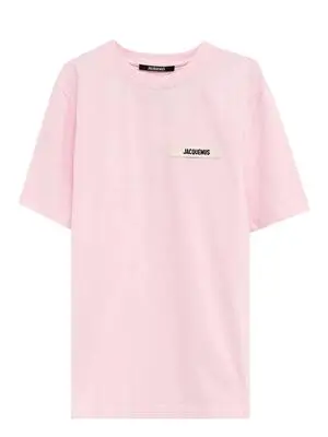 Jacquemus Le T-shirt Grosgrain - Pink