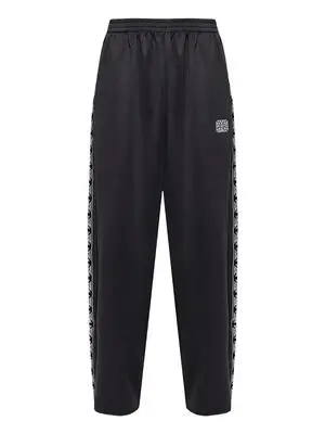 Vetements Biker Cross Tape Track Pants - Black
