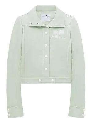 COURREGES Vinyle Re-edition Jacket - Green